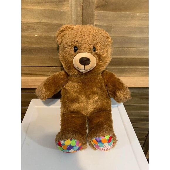 Build-A-Bear | Toys | Build A Bear Happy Birthday Teddy Bear 222 | Poshmark
